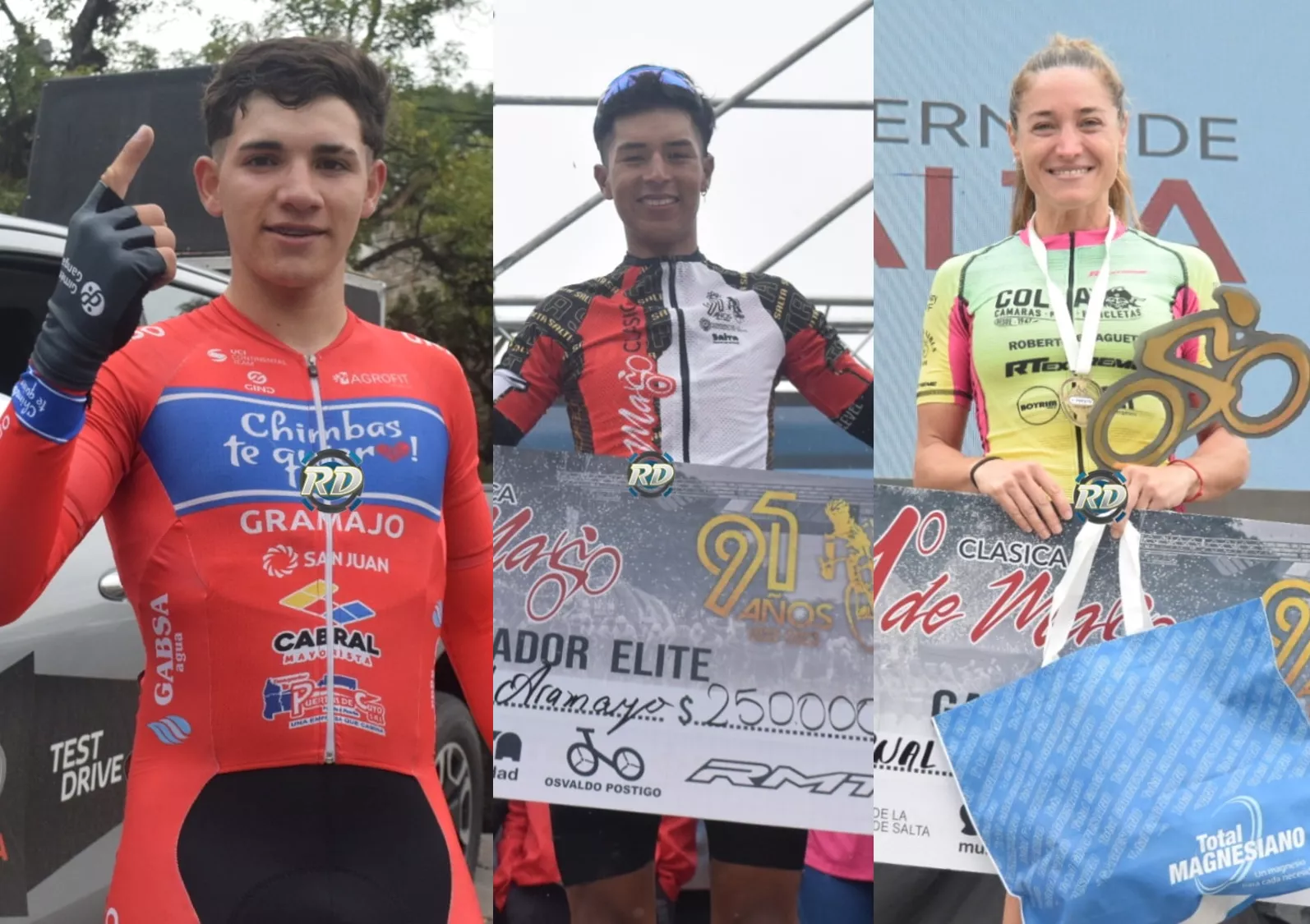 José Aramayo es el ganador élite de la clásica 1° de Mayo